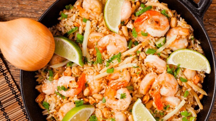 Aprende cómo hacer arroz con camarón: Receta tradicional y deliciosa