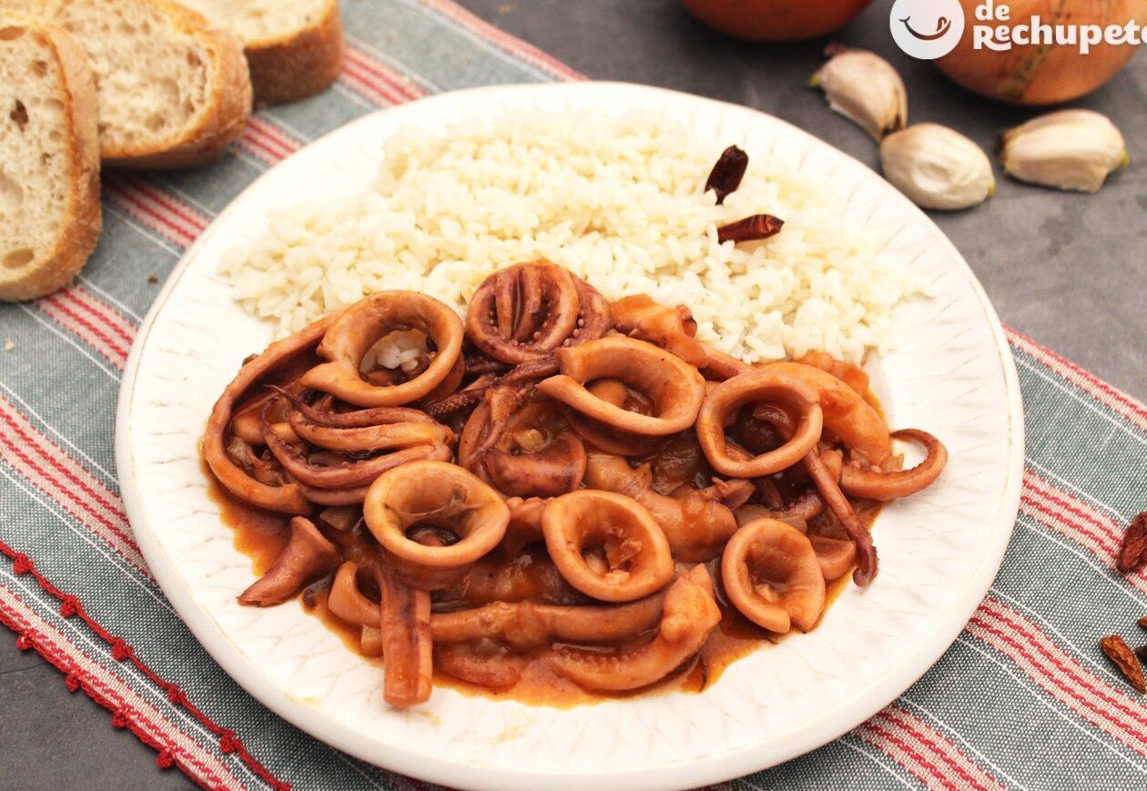 La mejor receta de calamares en salsa - ¡Delicioso plato español!