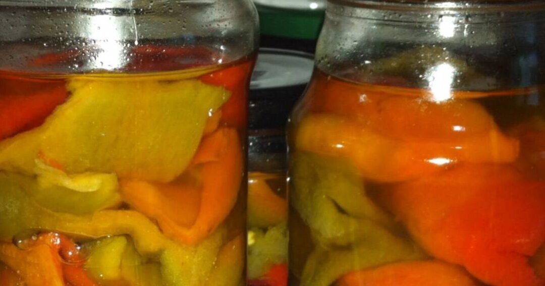 Cómo conservar pimientos verdes al baño maría | Guía paso a paso