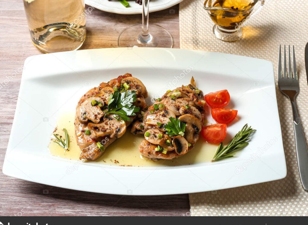 Pollo Marsala con salsa de champiñones casera - Receta deliciosa paso a ...