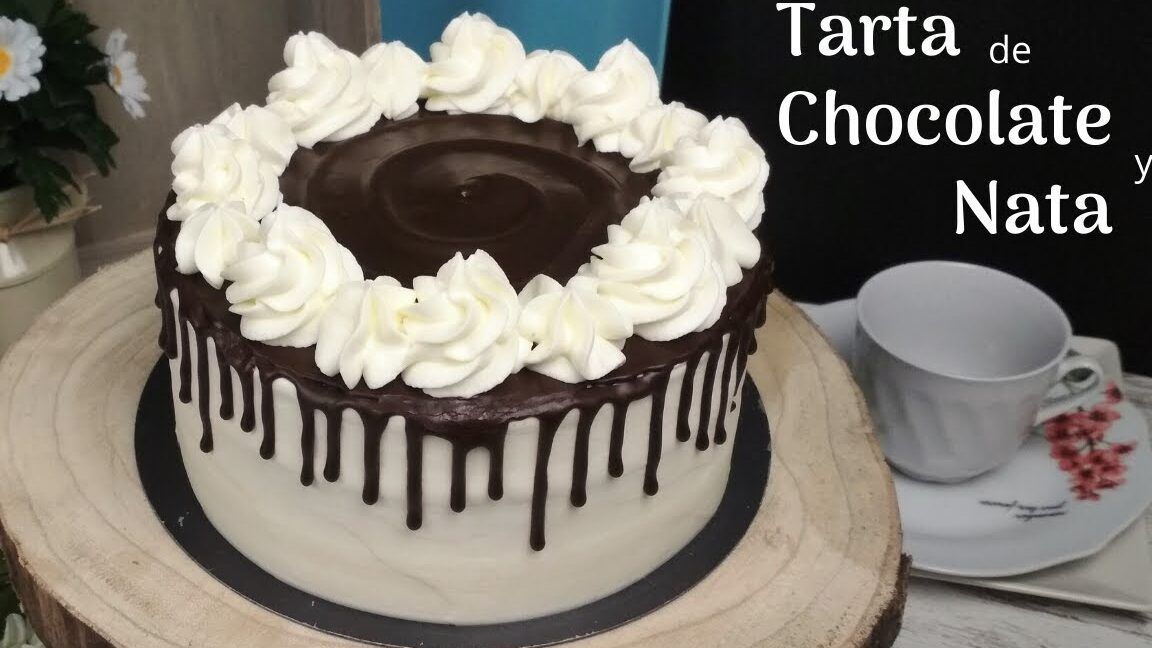 Tarta de chocolate y nata con bizcocho comprado: Encuentra la mejor ...